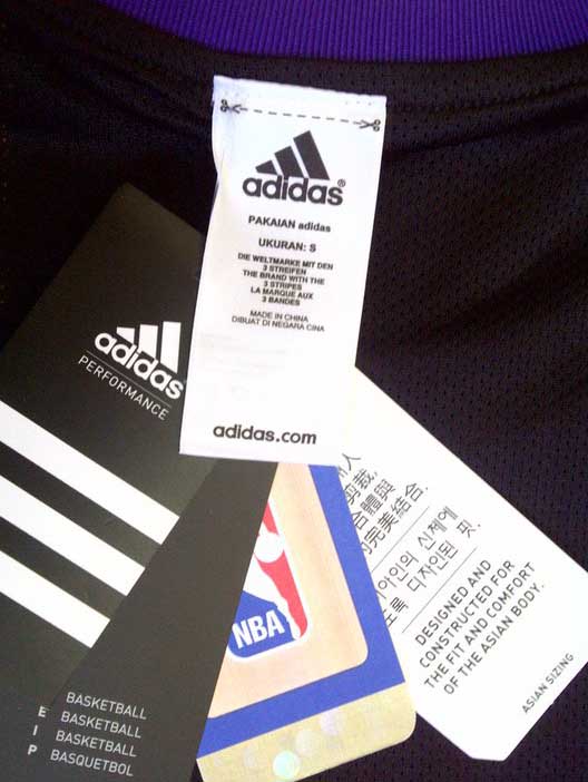 [Toko Olahraga Hawaii Sports] Original Adidas NBA Training Jersey LA ...